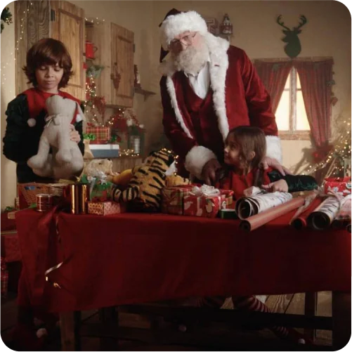 Video Greeting from Santa Claus 🎅 Personalized Video with Child's Name ...